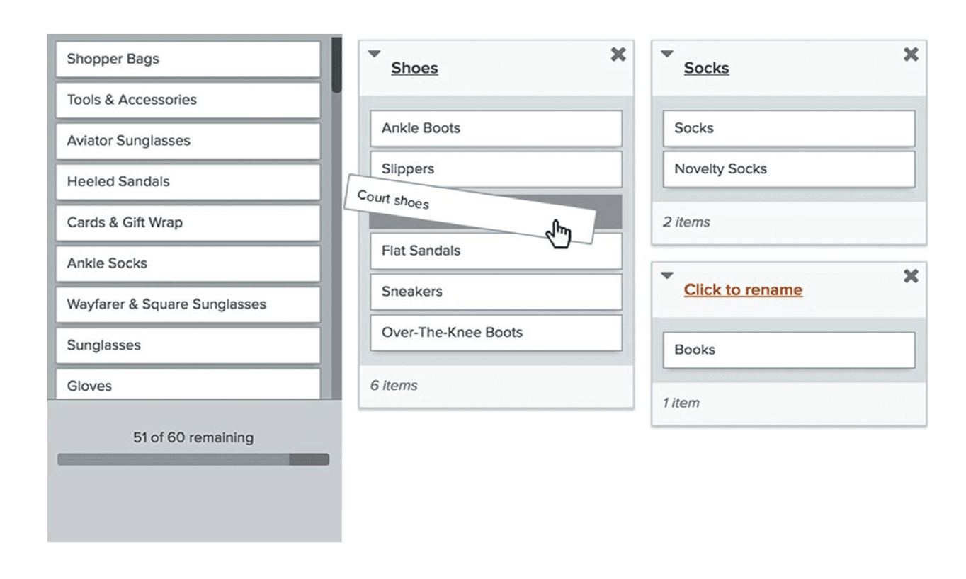 Card sorting | Petr Bechyně